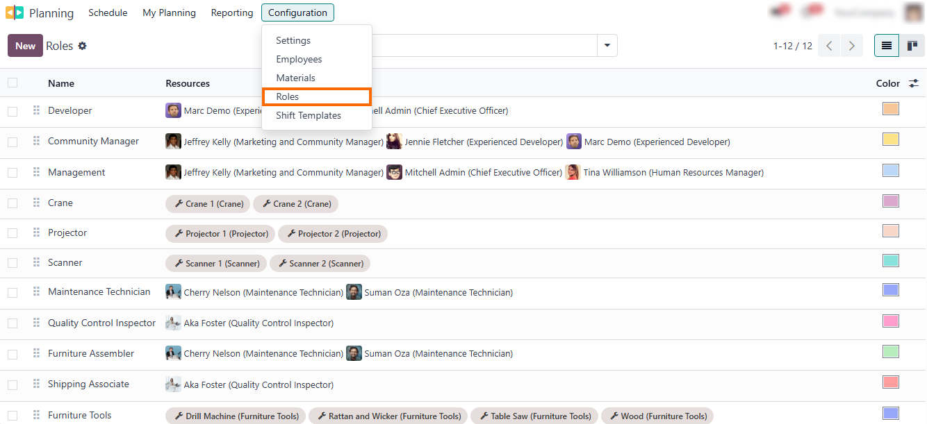 Odoo Planning Module: Smart Scheduling & Planning Documentation